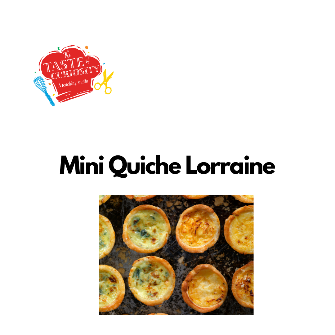 Mini Chef Drop In Classes – The Taste of Curiosity